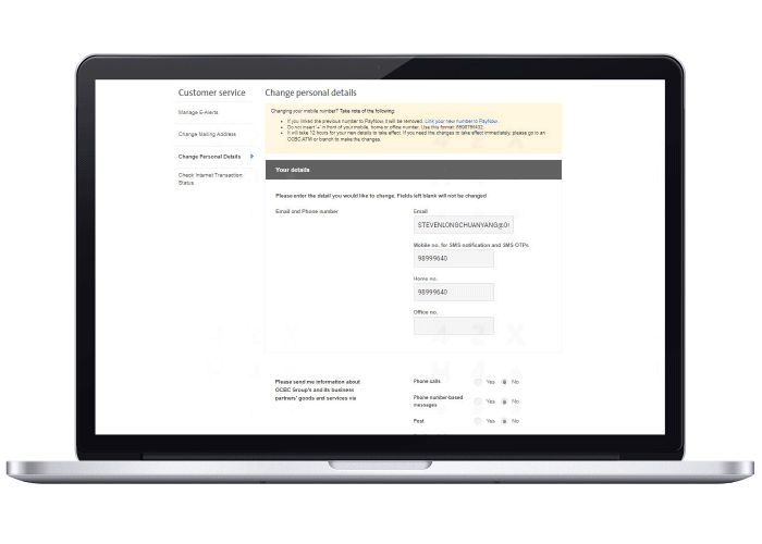 How to update personal details | Step-by-step guides for Digital ...